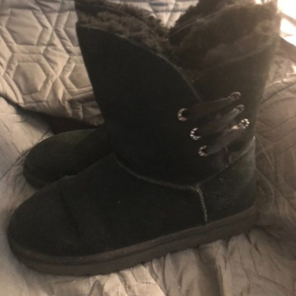 UGG | Shoes | Ugg Constantine Satin Ribbon Boots | Poshmark